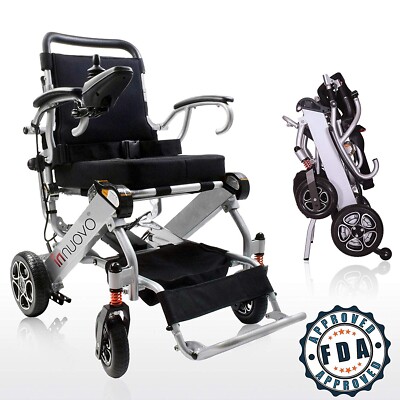 Electric Wheelchair Foldable, Compact, Power Wheelchair, Mobility Aid ...
