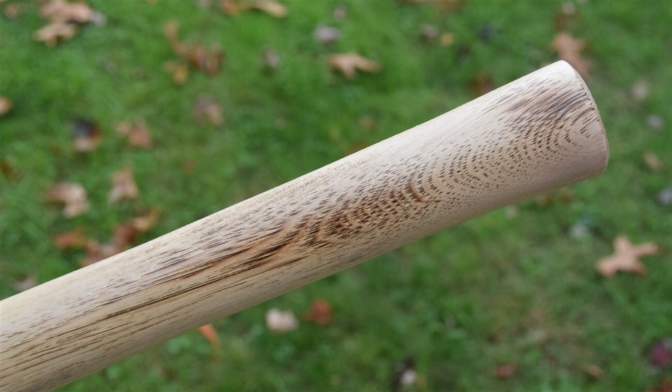 HICKORY 24" Double Bit Saddle Cruiser AXE HANDLE Fire Finished ...