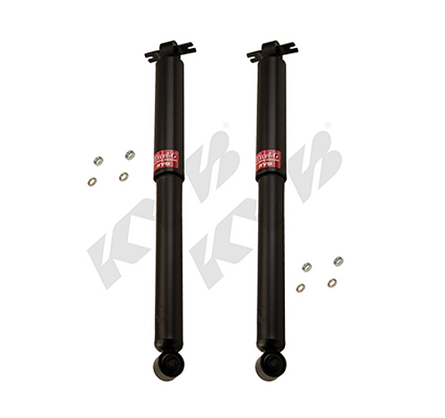 KYB 2 REAR SHOCKS JEEP WRANGLER RUBICON SAHARA SPORT JK 07 08 09 10 11 ...