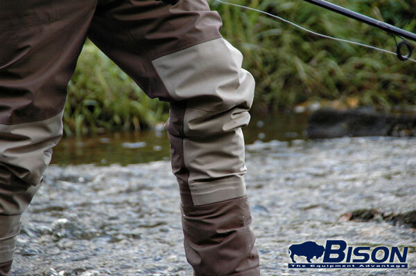 BISON BREATHABLE STOCKING FOOT FISHING WAIST WADERS M, L, XL, XXL, XXXL ...