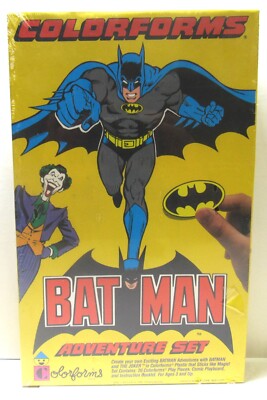 Vintage Batman Colorforms Adventure Set 1989 New Sealed | eBay