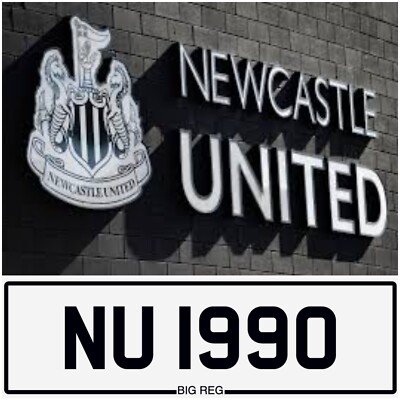 NUI 990 😎 NU I990 NEWCASTLE UTD PRIVATE NUMBER PLATE BMW M3 M4 M5 GTR ...