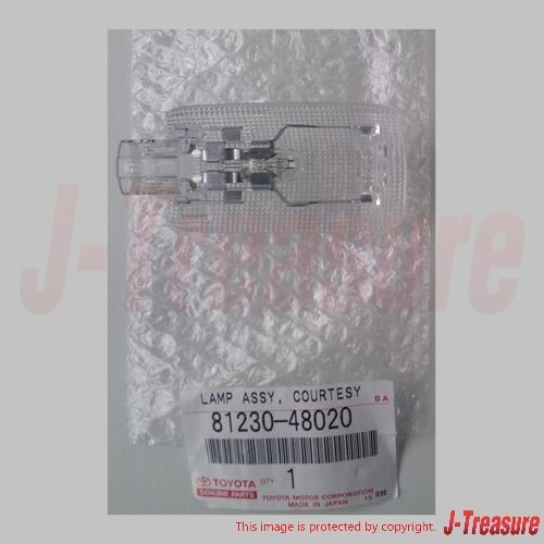 TOYOTA HIGHLANDER GSU40 2008-2013 Genuine Courtesy Lamp Assy 81230 ...