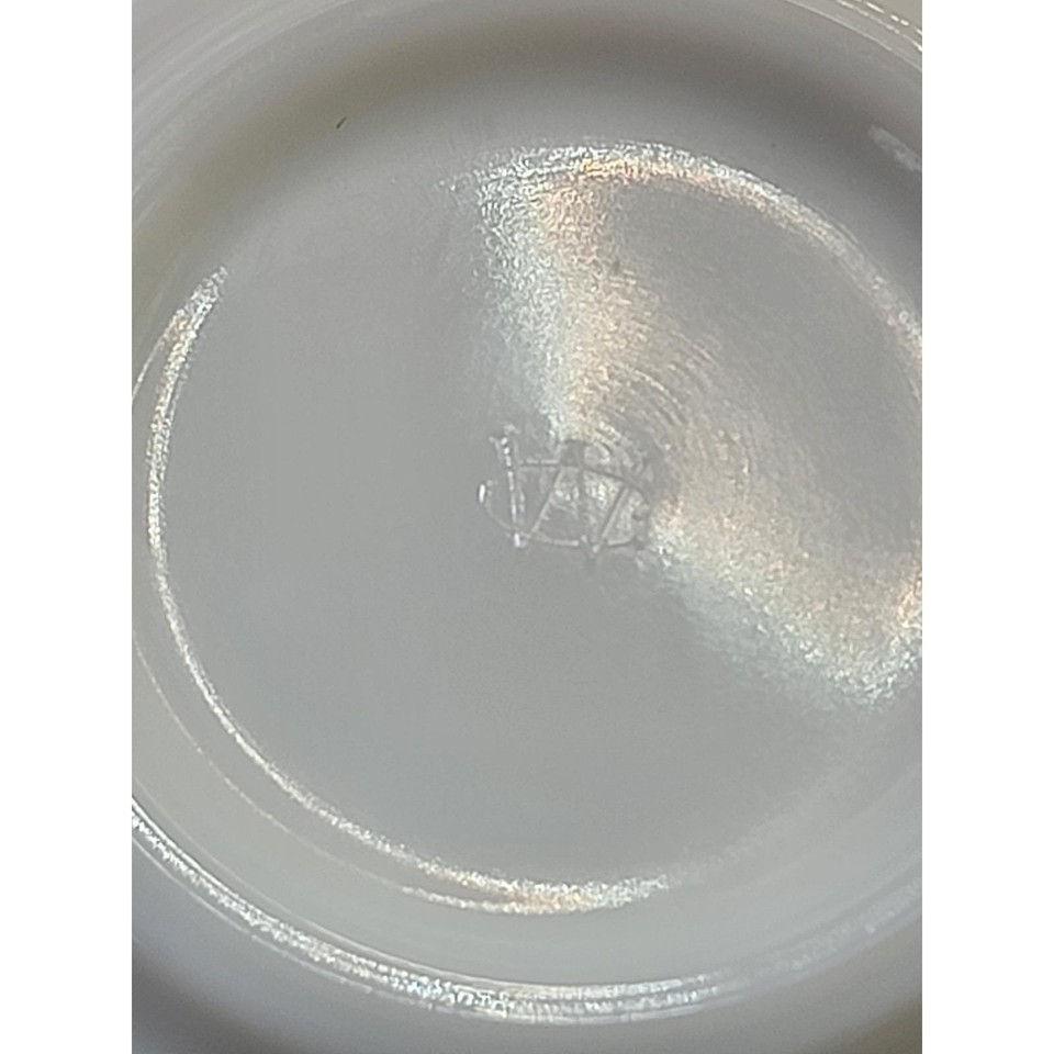 Westmoreland Milk Glass Grapevine Creamer Sugar Bowl Plate Set | eBay