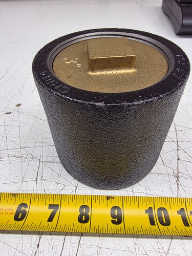 BHC SCR4-3 Standard Boy Cast Iron Cleanout 4" Pipe Size 3" Raised Head ...