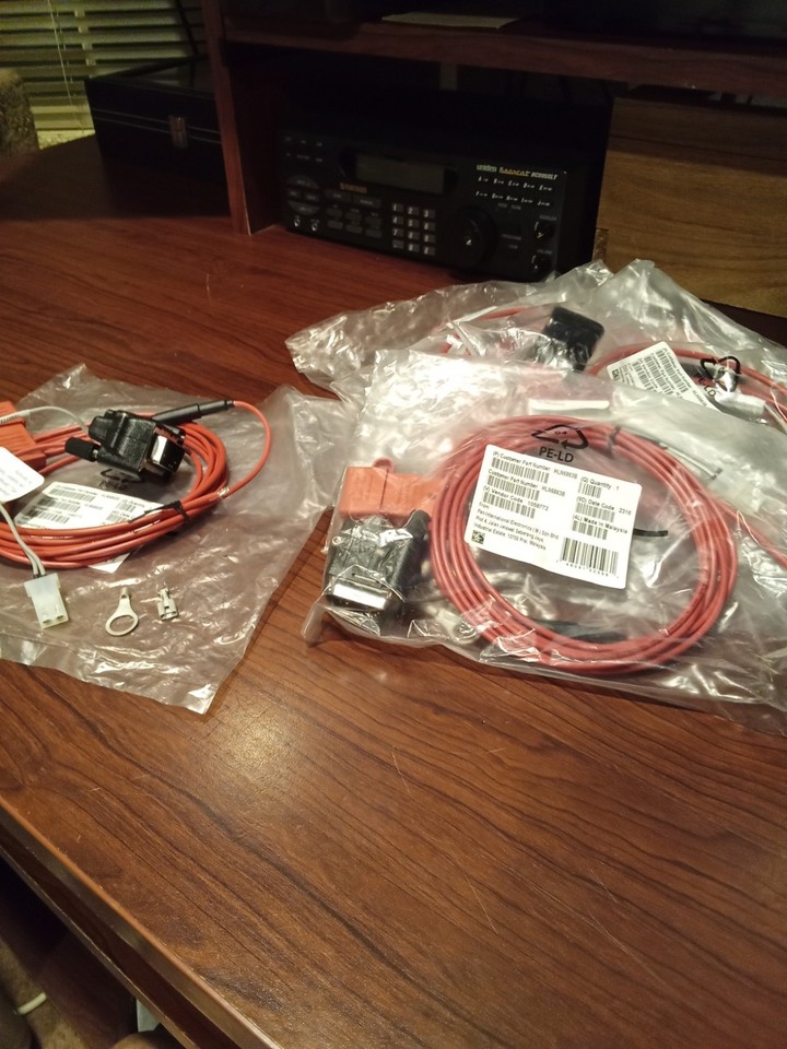 Motorola HLN6863B Ignition/Speaker Cable XTL1500 2500 5000 APX7500 4500 ...