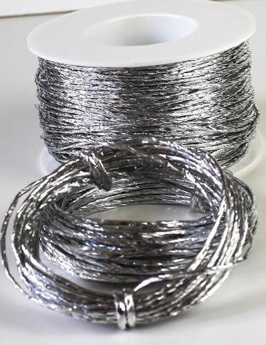 5m 100m Paper Covered Craft / Florist Wire 2 mm - 18 Different Colours ...