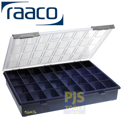 Raaco 136181 A4 32 fixed compartment assorter component case box | eBay