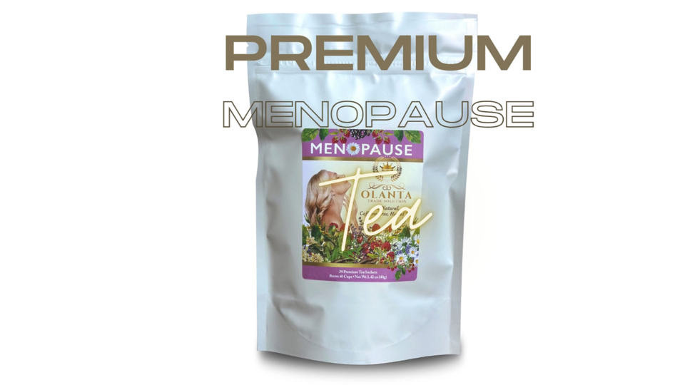 MENOPAUSE TEA - natural menopause herbal tea, menopause support, post ...