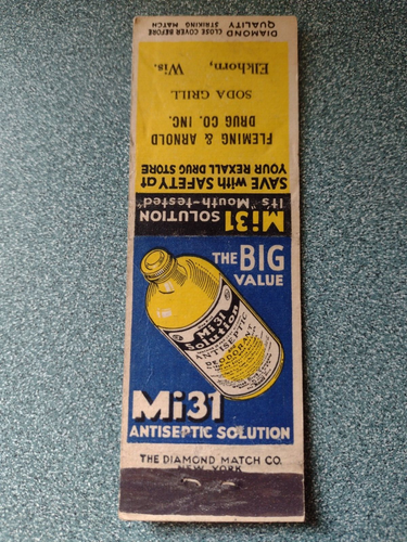 Diamond Quality Mi31 Antiseptic Fleming & Arnold Drug Co. Elkhorn ...