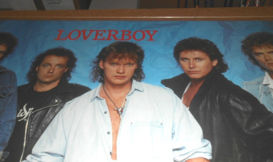 Loverboy 1986 Poster 33x23 | eBay