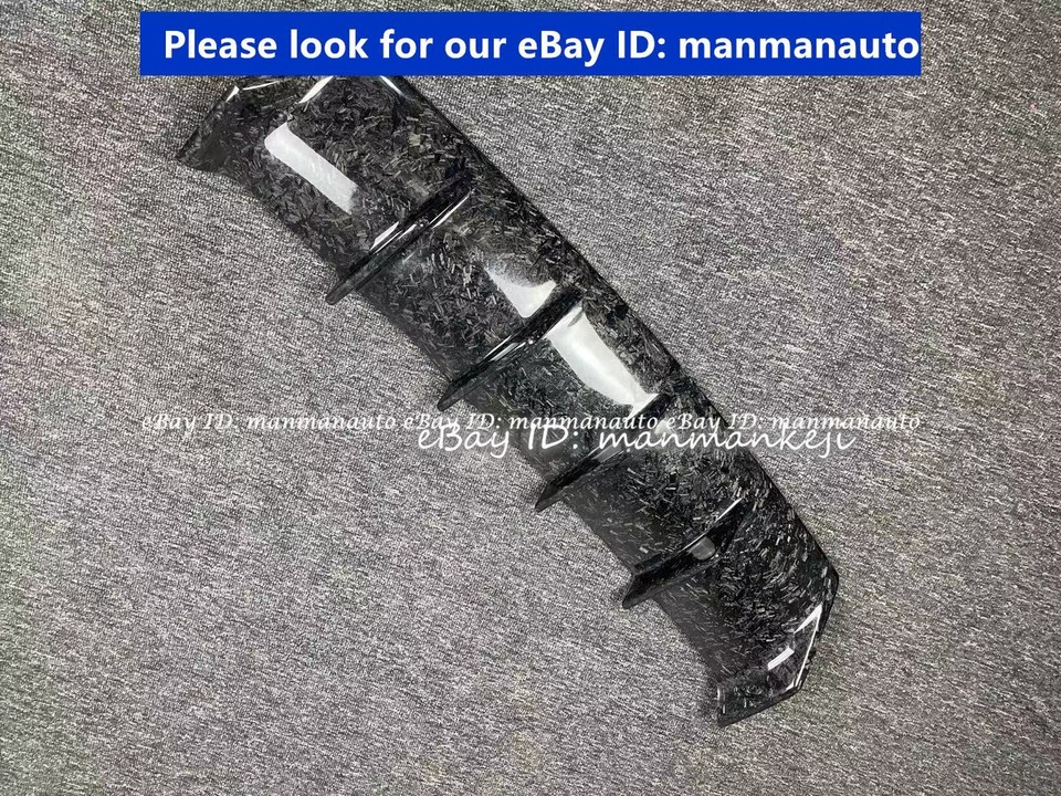 Forged Carbon Fiber Rear Bumper Diffuser For 2017-2019 Lexus IS200 250 ...