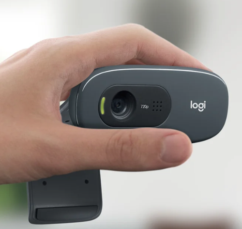 Logitech HD Webcam 720p Logi V-U0018 Built In Microphone USB Camera ...