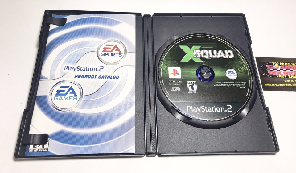 X Squad PS2 (Sony Playstation 2, 2000) Video Game - Nice! 14633142372 ...