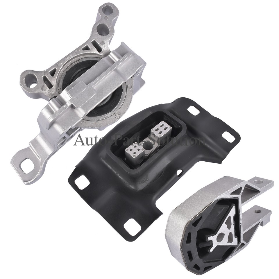 3* Engine & Transmission Mounts Set for Ford Escape 1.5L 2017-2019, 1 ...