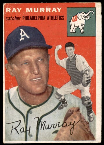1954 Topps #49 Ray Murray (A) Athletics VG/EX (TR Ding) | eBay