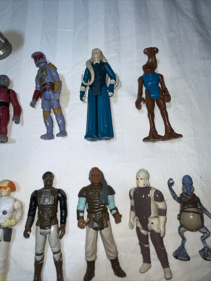 1977-1984 Vintage Star Wars 33 Different Action Figures Original Kenner ...