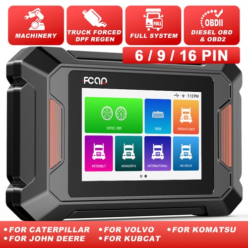 FCAR F804 Pro Diesel Heavy Duty Truck Scanner Diagnostic DPF Forced ...