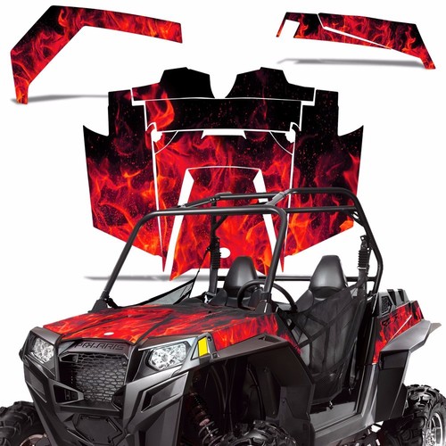 UTV Graphics Kit Decals Stickers For Polaris RZR XP 900 11-14 ICE ...