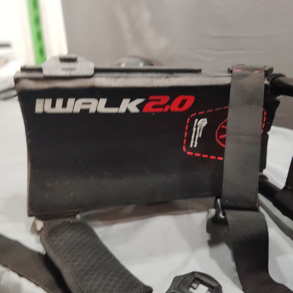 iWalk 2.0 Hands Free Standing Crutch Knee Walker Universal Fit Complete ...