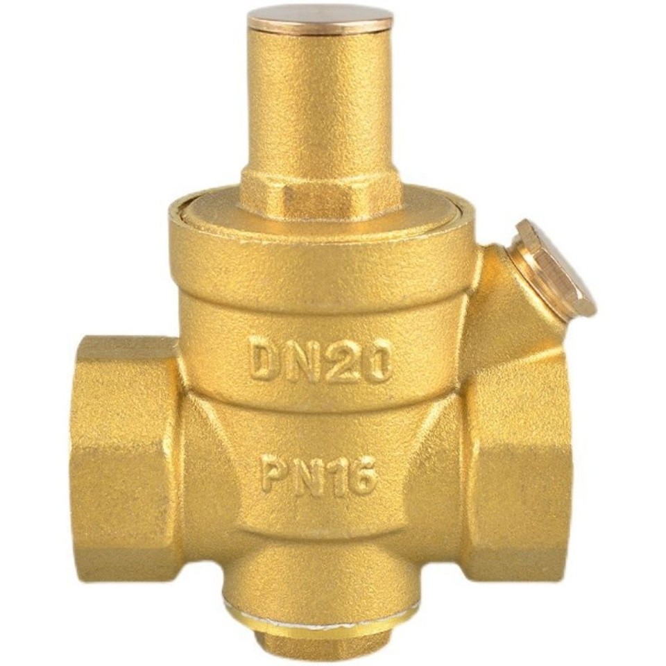 Brass Pressure Regulator Pressure Regulator With Gauge Advanced Piston Structure | eBay Australia