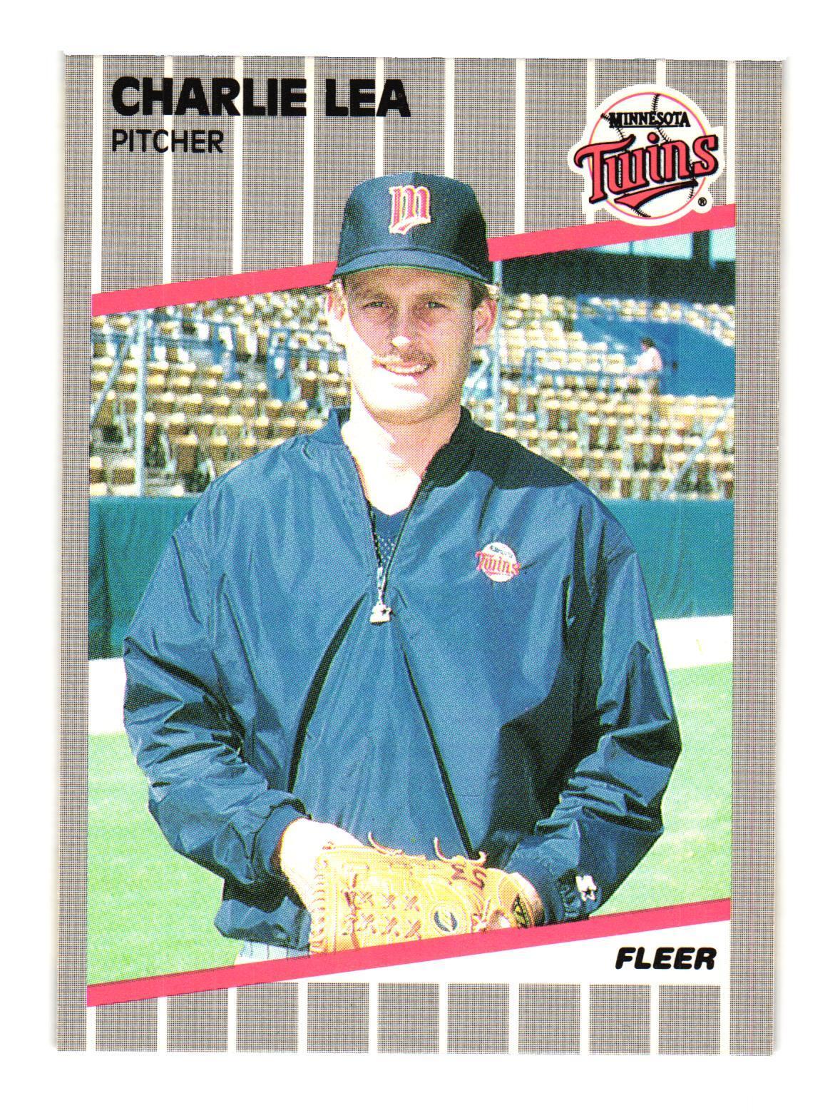1989 Fleer #119 Charlie Lea Minnesota Twins | eBay