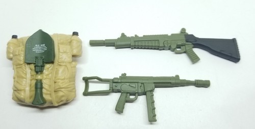 GIJOE CLASSIFIED RETRO DUKE BACKPACK AND RILFLE/SMG ONLY 6 INCH SCALE ...