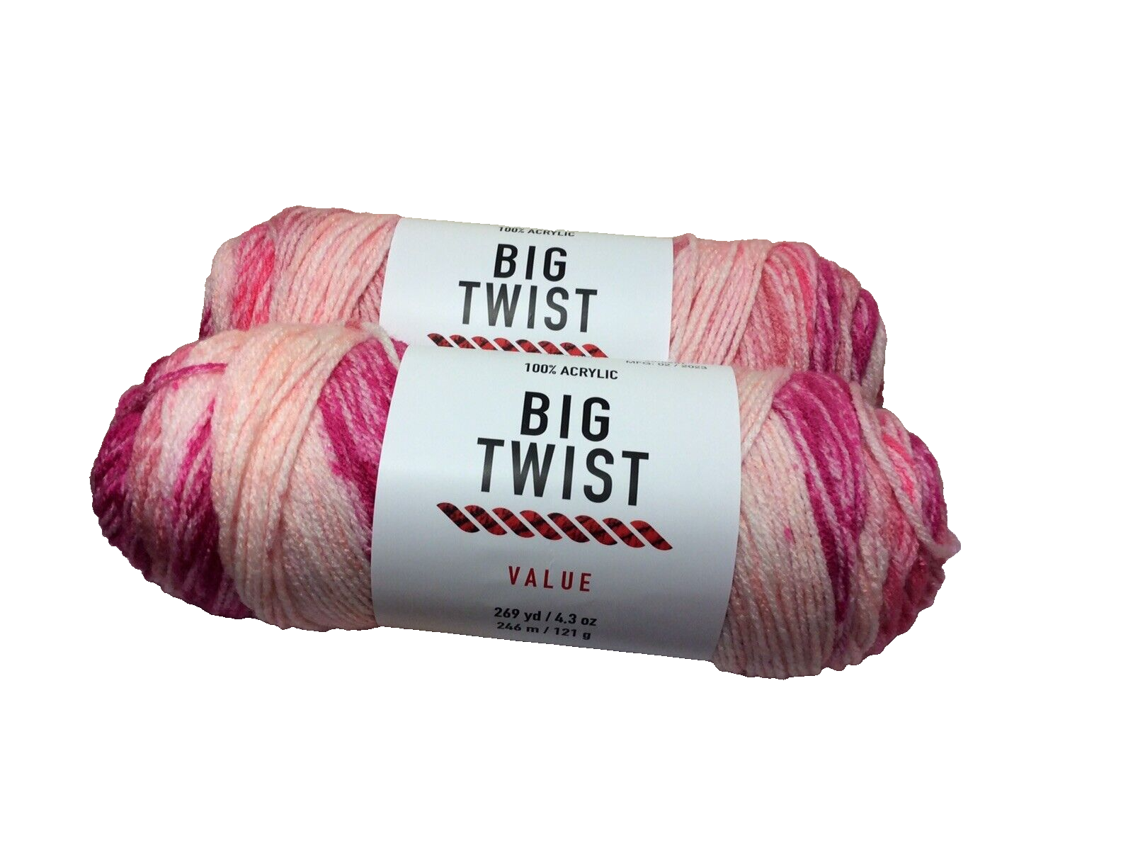 Big Twist Value Yarn 2 Pack “Pink Ombre” | eBay