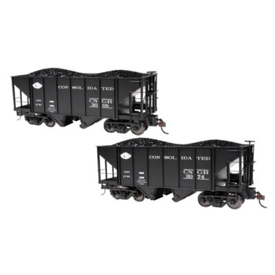 Bachmann 27903 Spectrum On30 2-Bay Hoppers East Broad Top Consolidated ...