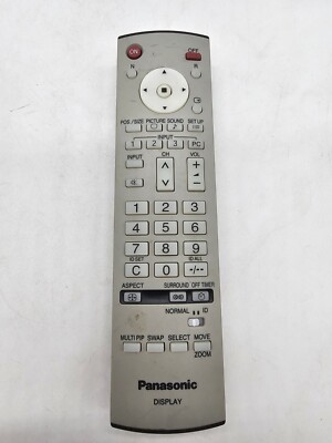 Panasonic Display Gray Remote Control | eBay