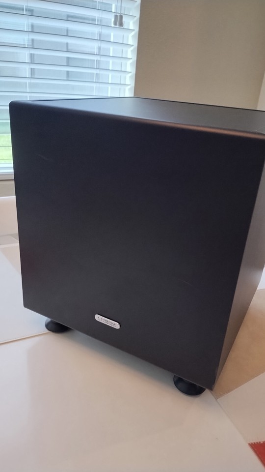 Cambridge Soundworks BASSCUBE 85 Powered Subwoofer Speaker | eBay