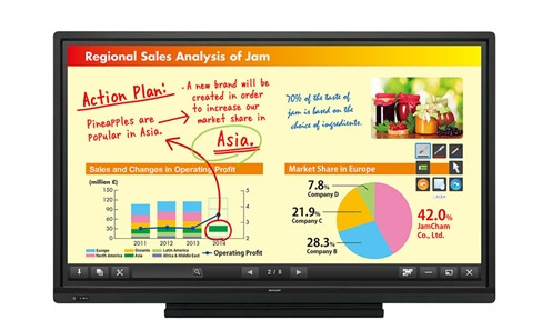Sharp AQUOS Board Pn-l703b Digital Signage Display - Synx3850532 for ...