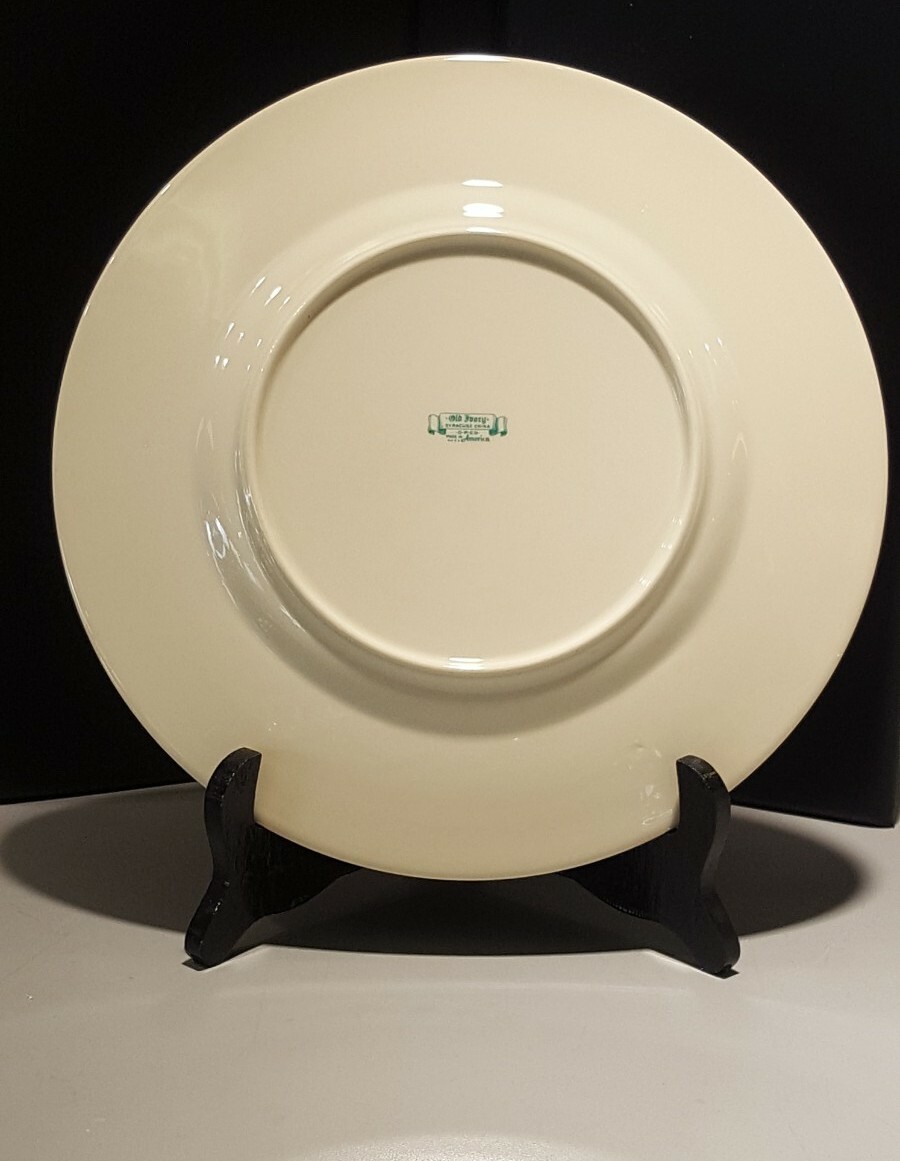 Old Ivory Dinner Plate By Syracuse China O.P.Co. 12 - Dinner Plate Set ...