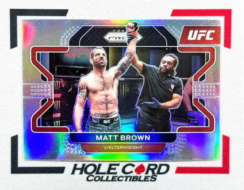MATT BROWN 2022 Panini Prizm UFC #76 Silver Prizm 一 | eBay