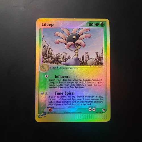 Lileep 42/100 EX Sandstorm Reverse Holo Pokemon Card - LP | eBay