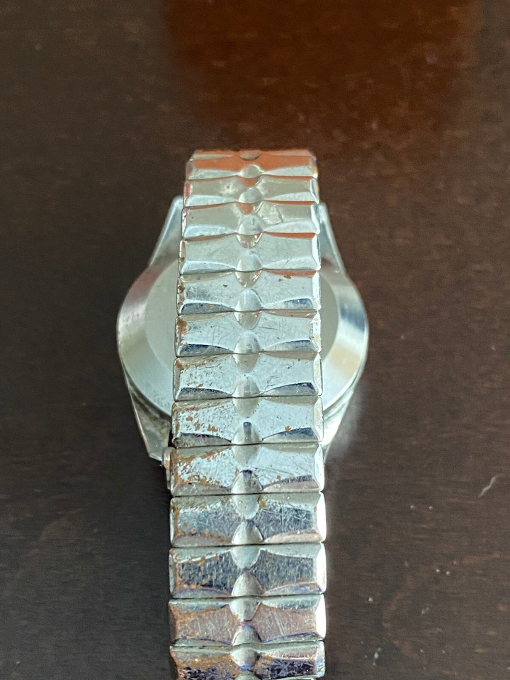 VINTAGE MEN'S MICHEAL Z BERGER WRIST WATCH, LORD NELSON MYSTERY DIAL ...