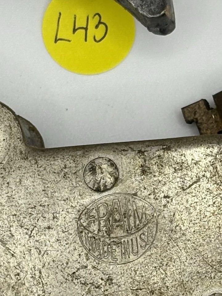 Vintage Fraim Padlock With Key Works | eBay