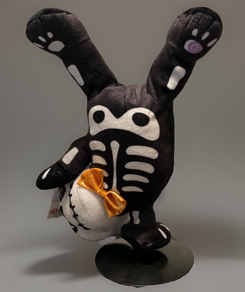 Gemmy Hip Hop Spinning Skeleton Halloween Animated Musical Singing | eBay