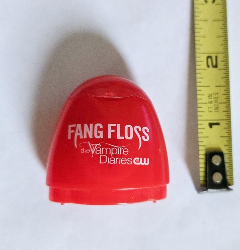 VINTAGE 2009 THE VAMPIRE DIARIES PROMO FANG FLOSS - IAN SOMERHALDER CW ...