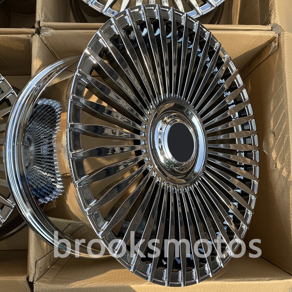 22" FORGED CHROME WHEELS RIMS FITS FOR 2016+ BMW G11 G12 7 SERIES 730 ...