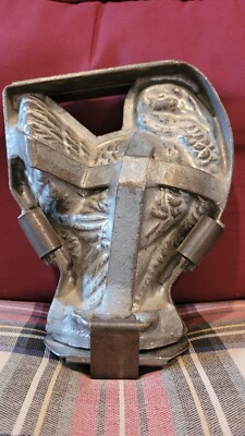 Vintage Metal Hinged Turkey Chocolate Candy Mold 6 1/2" Tall ...