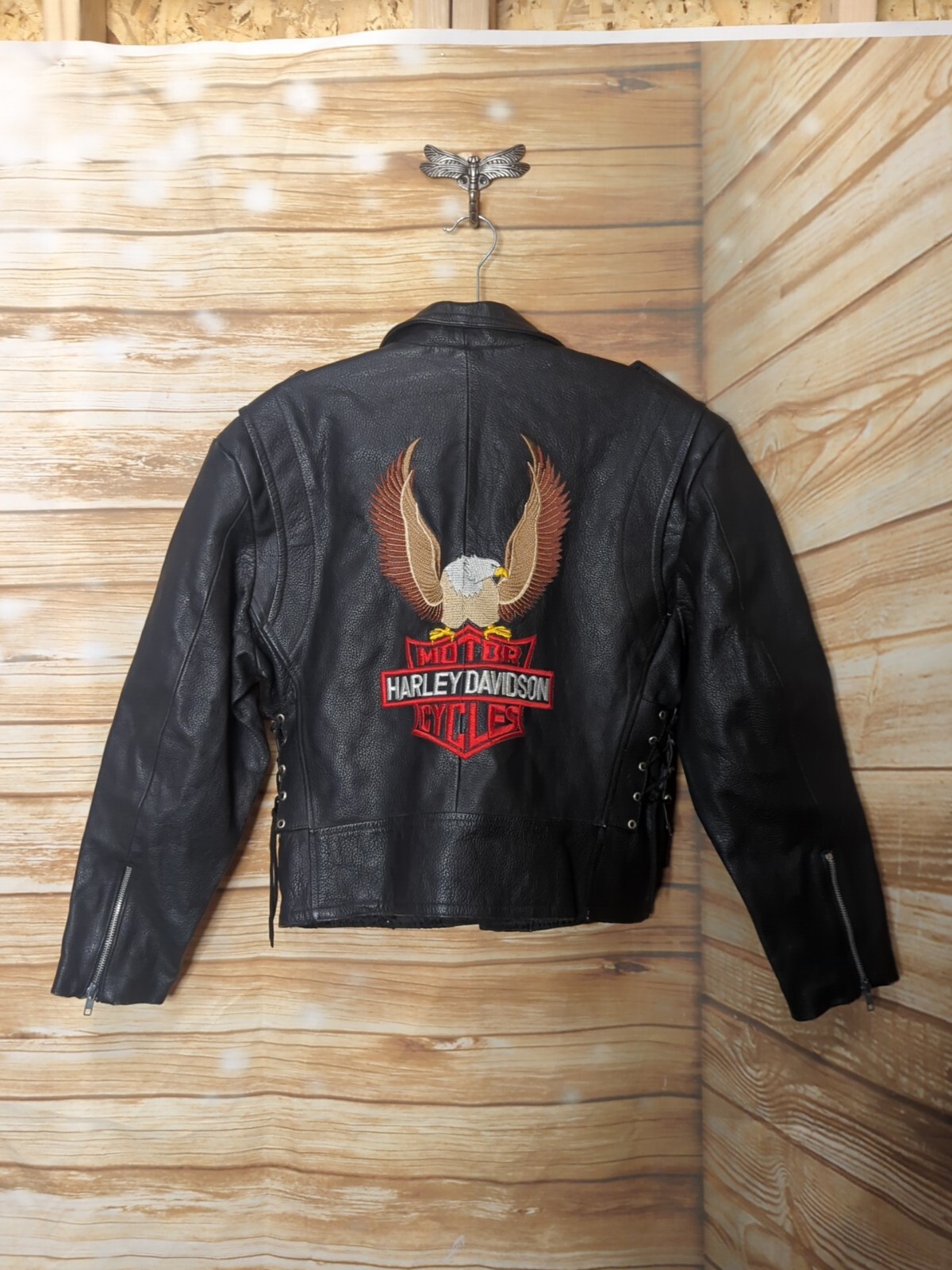 Harley Davidson LEGENDARY EAGLE Genuine Leather Jacke… - Gem