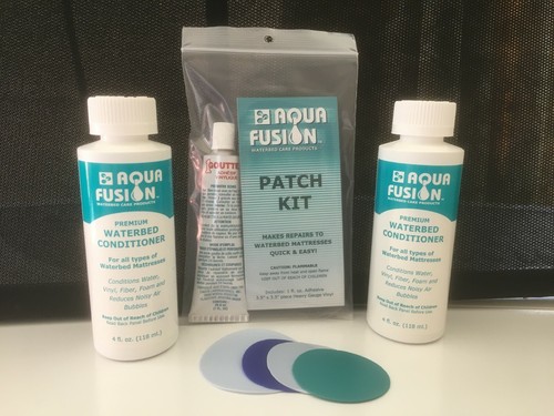 WATER BED CONDITIONER 2 x 1 year & waterbed Repair Kit | eBay Australia