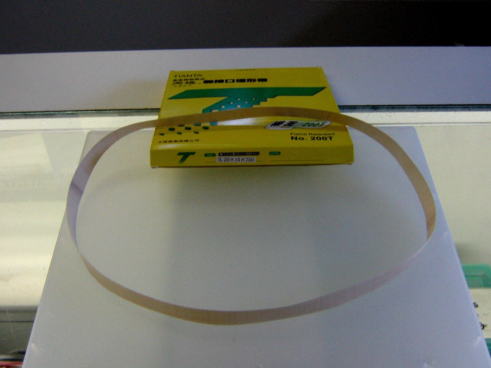 9 TEFLON BANDS - FLAT STRAP HEATING BELTS FOR FR-900 & FRD-1000 BAG ...