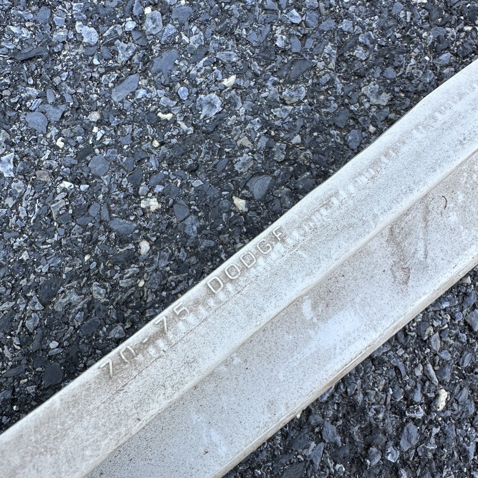 NOS Fiberglass Front Spoiler 71-78 Dodge Van ground effects lip chin ...