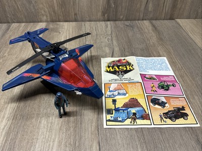 Kenner MASK Venom Switchblade Helicopter W/Miles Mayhem Figure | eBay