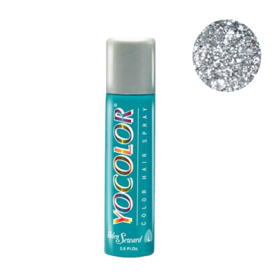 Yo Color Lacca Spray Colorante Per Capelli Glitter Argento 75ml | eBay