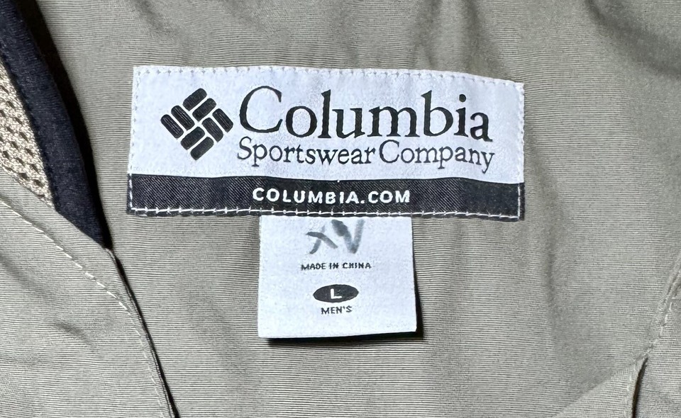 Columbia Men's Performance Fishing Gear Vest, Zip Pockets, Knit ...