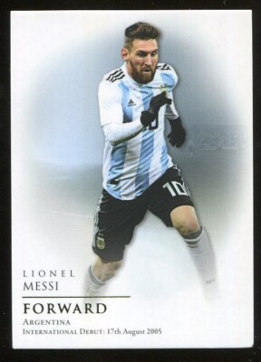 LIONEL MESSI 2018 Futera Unique Soccer #81 - ARGENTINA | eBay