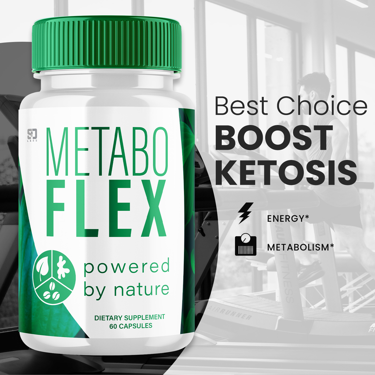 (5 Pack) MetaboFlex, Metabo Flex Weight Loss & Fat Burn Capsules (300 ...